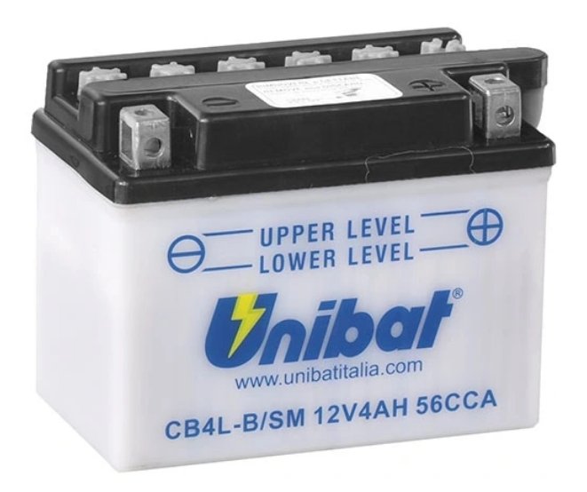 AKUMULATOR UNIBAT CB4L-B 12N4-3B SKUTERY 2T 4T - UNIBAT | Motoryzacja EMPIK