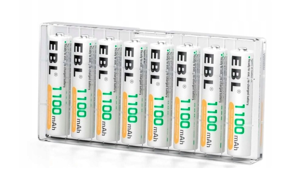 Akumulatorki Paluszki Aaa 1100Mah Baterie 8Szt. - Inny producent ...