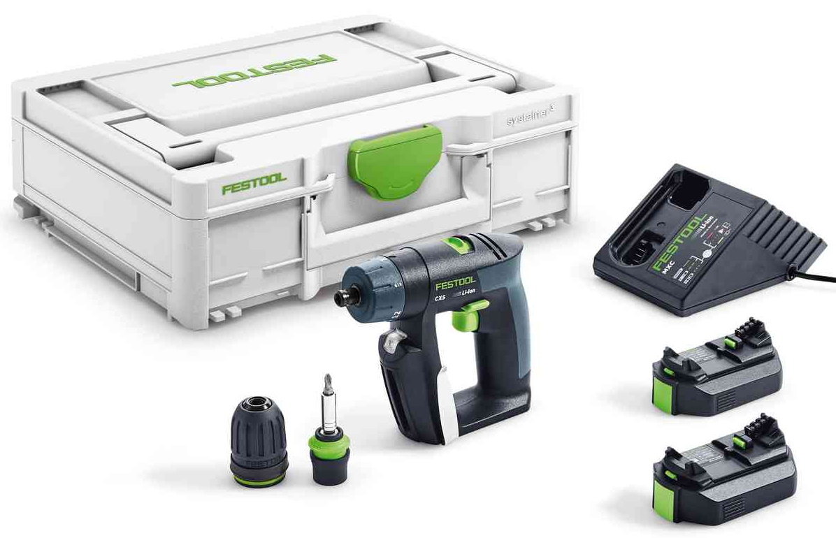 Akumulatorowa wiertarko-wkrętarka CXS 2,6-Plus FESTOOL - Festool ...