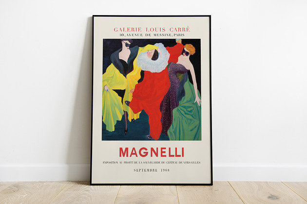Alberto Magnelli- plakat wystawowy - Atram | Sklep EMPIK.COM