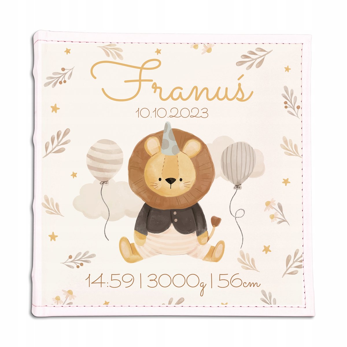 ALBUM BIAŁY EKO Prezent Na Roczek Urodziny METRYCZKA Imię Wzory - StyleCouture | Sklep EMPIK.COM