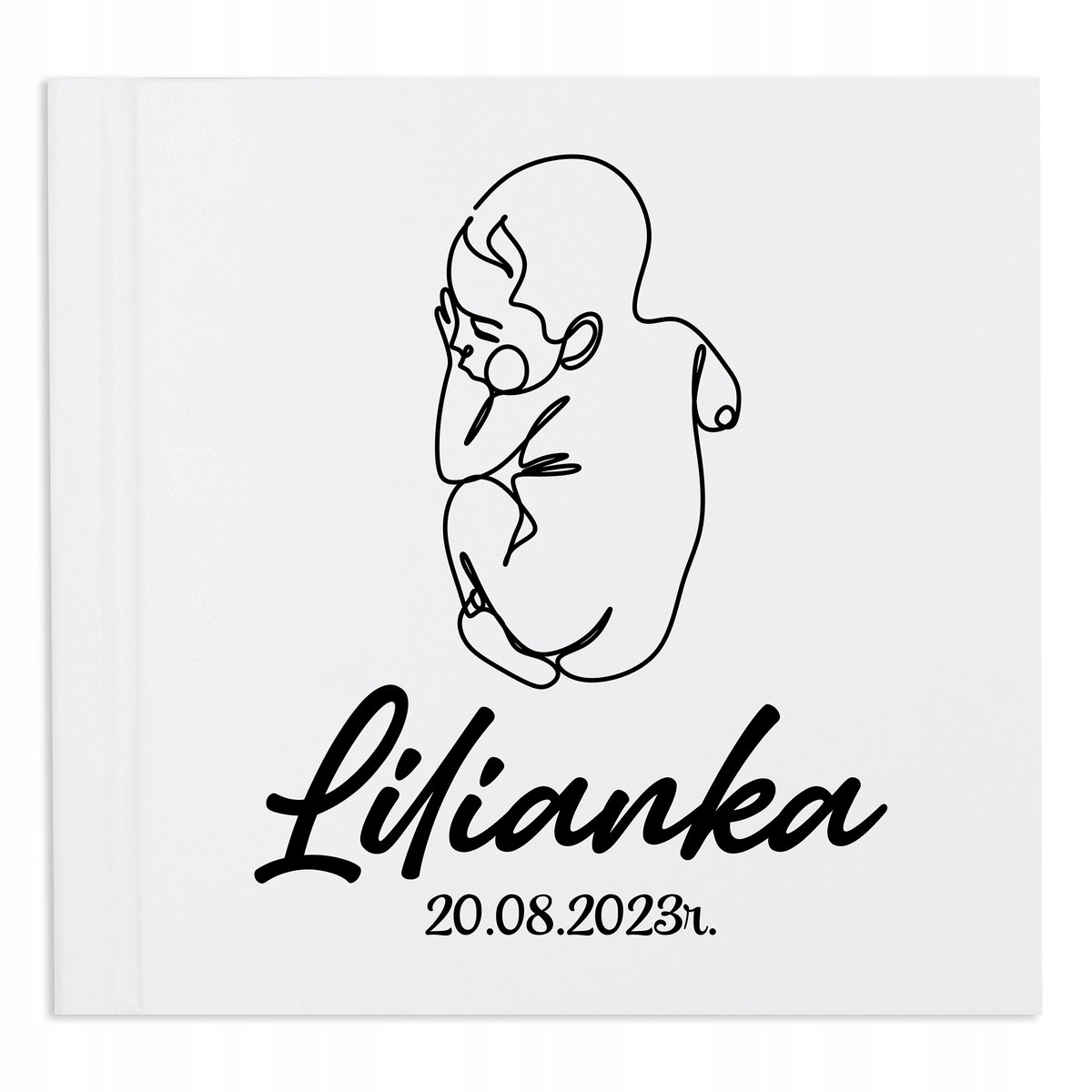 ALBUM BIAŁY PREZENT NA CHRZEST PERSONALIZOWANY WZ - StyleCouture | Sklep EMPIK.COM