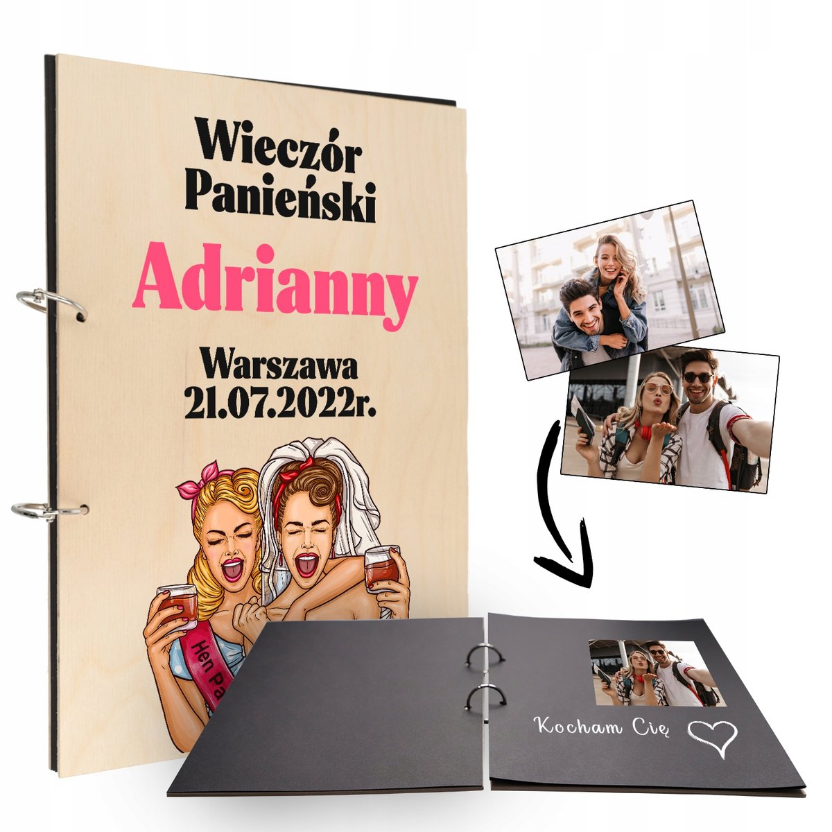 ALBUM BOHO Prezent WIECZÓR PANIEŃSKI Twoje IMIĘ - StyleCouture | Sklep EMPIK.COM