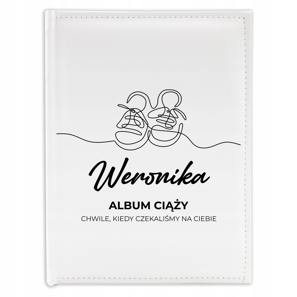 ALBUM CIĄZY PREZENT 200 ZDJ 10X15 EKOSKÓRA IMIĘ WZ - StyleCouture | Sklep EMPIK.COM