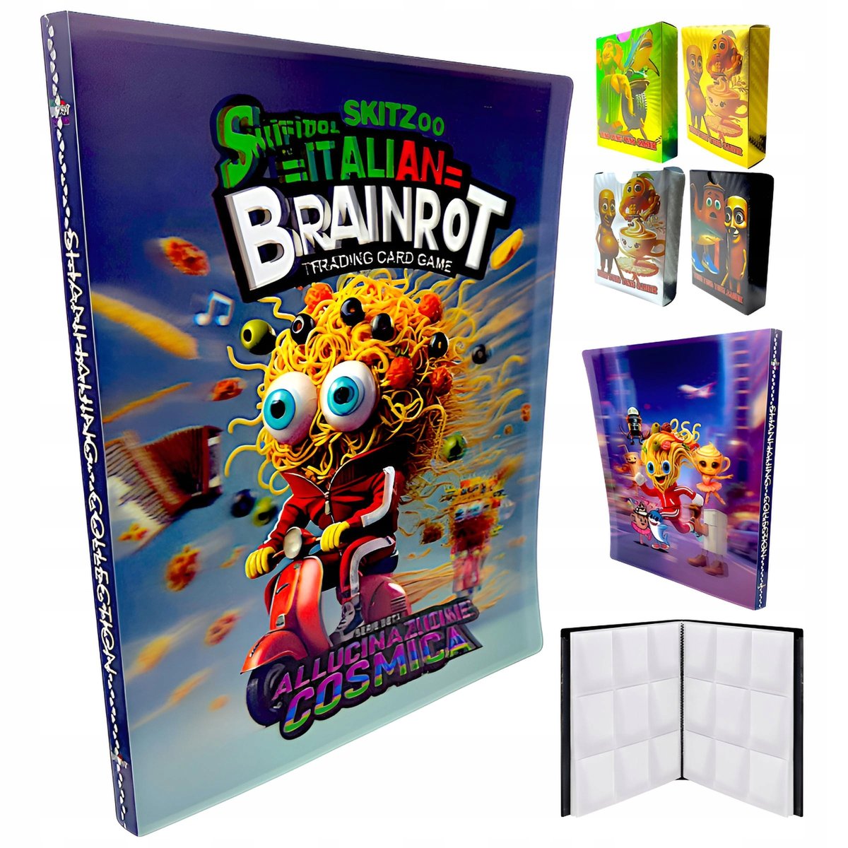 Album Na 432 Karty Brainrot + 55 Kart Kolekcjonerskich Tcg - własny ...