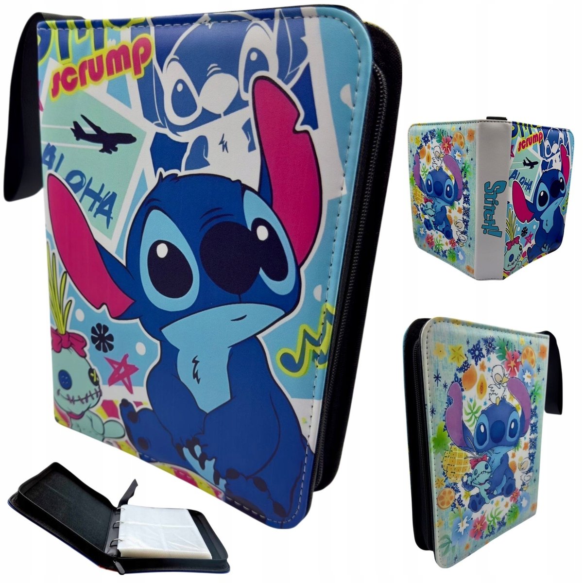 Album Na Karty Lilo I Stich Klaser Na Suwak Duży Stitch 400 Kart - Inna ...