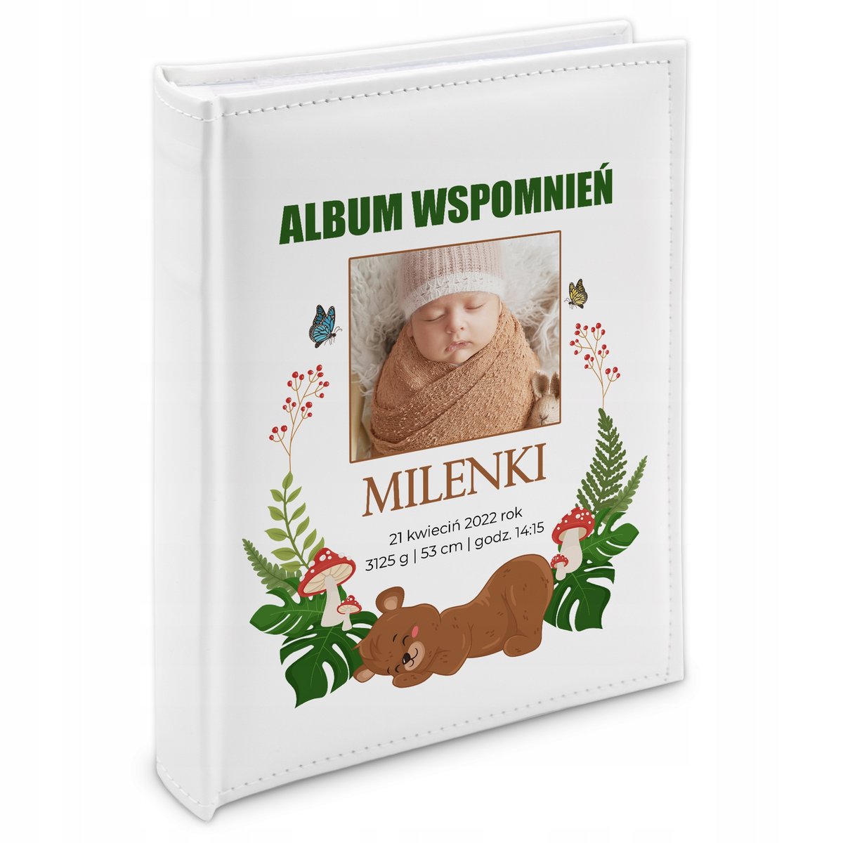 ALBUM NA ZDJĘCIA PERSONALIZOWANY PREZENT CHRZEST - StyleCouture | Sklep EMPIK.COM