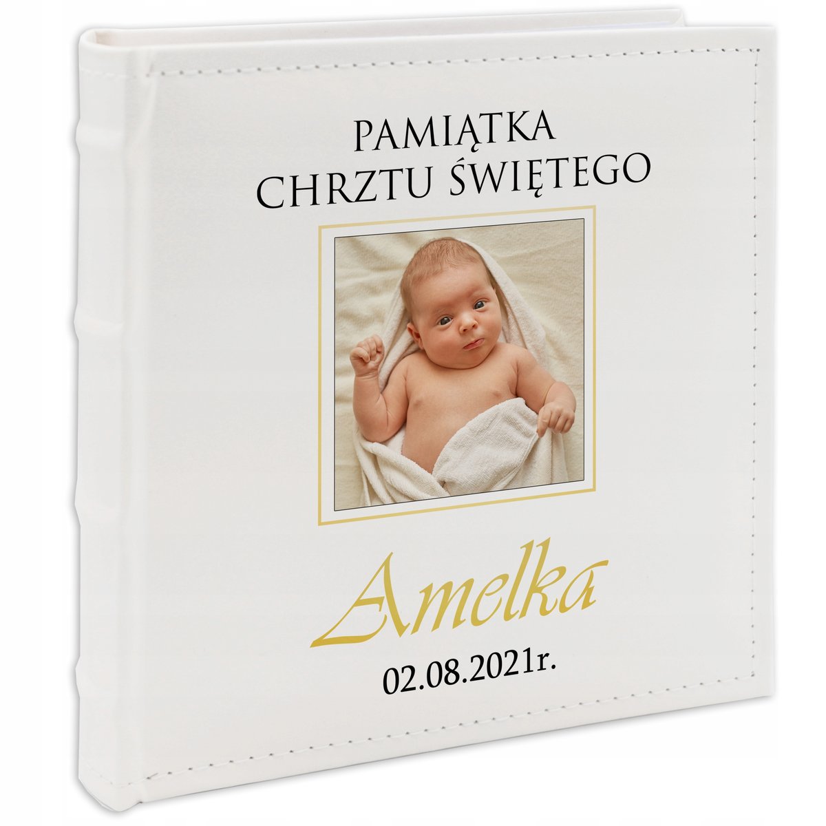 ALBUM NA ZDJĘCIA PREZENT CHRZEST DLA DZIECKA IMIĘ - StyleCouture | Sklep EMPIK.COM