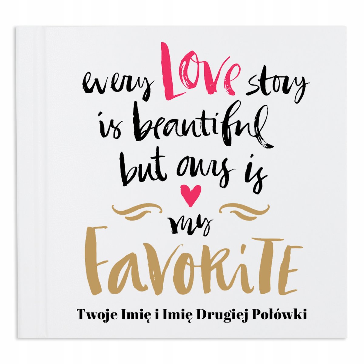 Album Na Zdjęcia Prezent NA WALENTYNKI IMIĘ Wzory - StyleCouture | Sklep EMPIK.COM