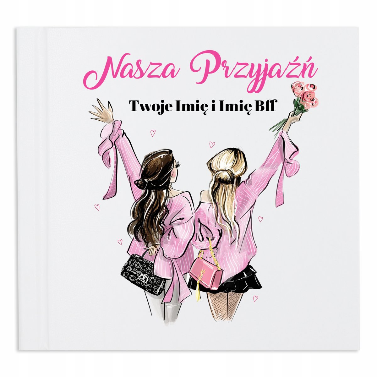 Album Na Zdjęcia Prezent NASZA PRZYJAŹŃ IMIĘ Wz - StyleCouture | Sklep EMPIK.COM
