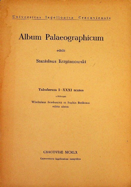 Album palaeographicum - W opisie | Książka w Empik