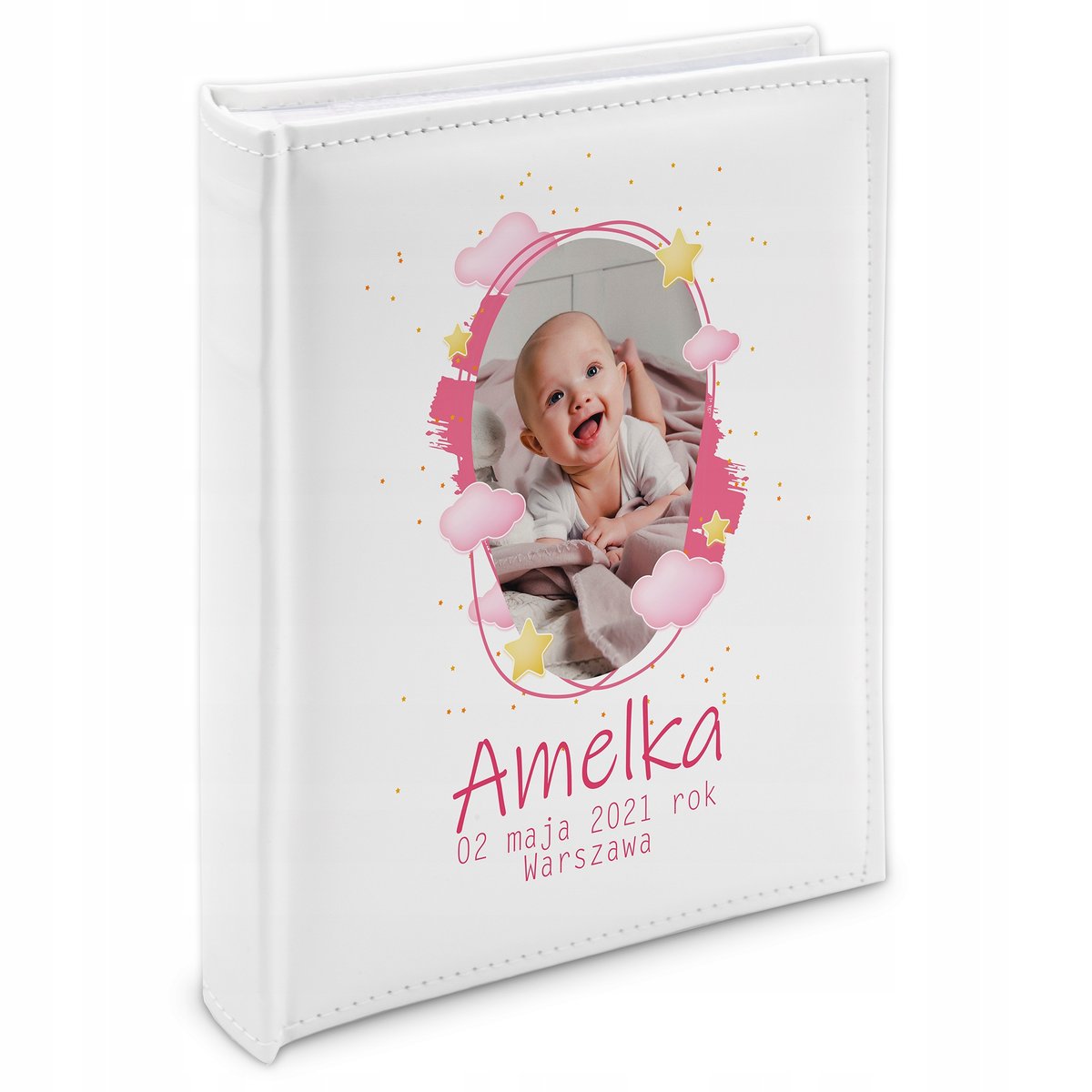 ALBUM PREZENT CHRZEST IMIĘ DZIECKA METRYCZKA WZORY - StyleCouture | Sklep EMPIK.COM
