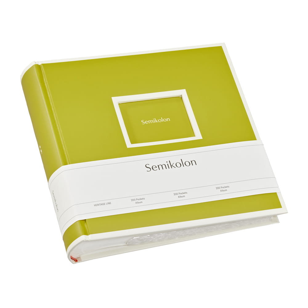 Album Semikolon 200 Pockets 10x15cm matcha - Semikolon | Sklep EMPIK.COM