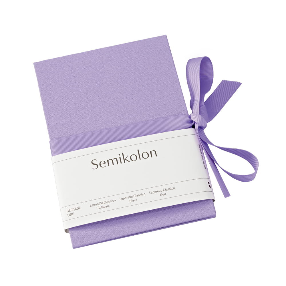 Album Semikolon Leporello Classico lilac silk - Semikolon | Sklep EMPIK.COM