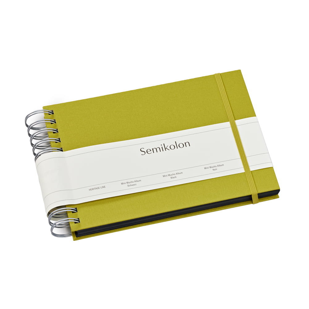 Album Semikolon Mini Mucho czarne kartki, matcha - Semikolon | Sklep ...
