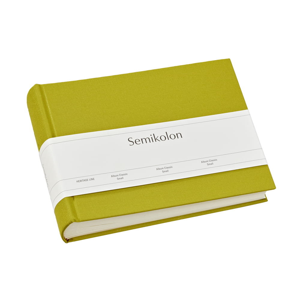Album Semikolon Small, kremowe kartki, matcha - Semikolon | Sklep EMPIK.COM