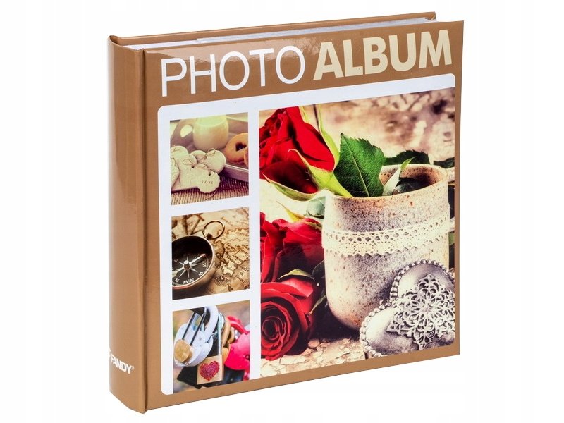 Album wkładany szyty 10x15/200 TERRACOTTA - FANDY | Sklep EMPIK.COM
