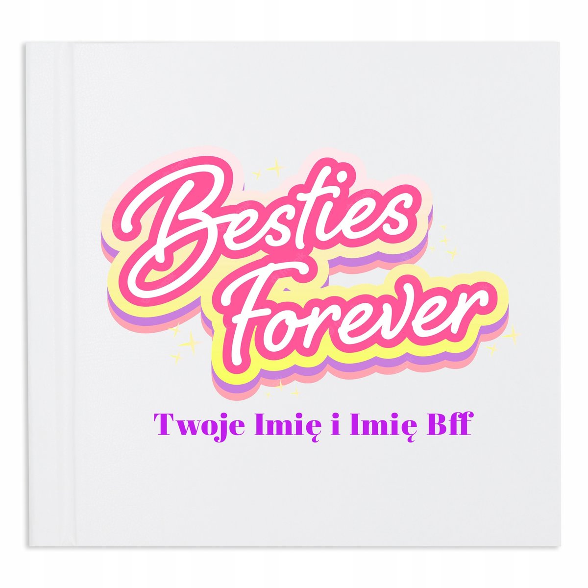 Album Zdjęcia Na Prezent BESTIES FOREVER IMIĘ Wz - StyleCouture | Sklep EMPIK.COM