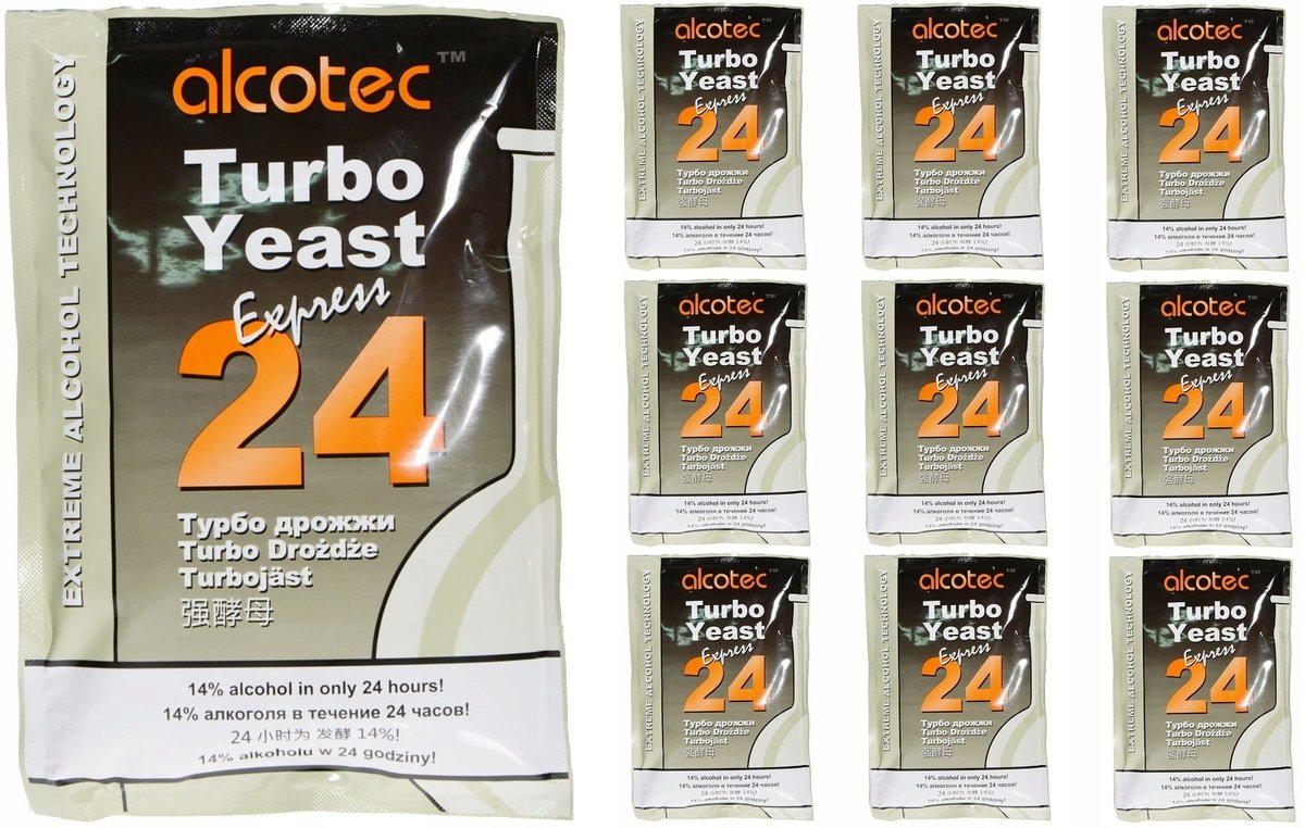 Alcotec 24 Pure Express 10 szt drożdże gorzelnicze - Alcotec | Sklep EMPIK.COM