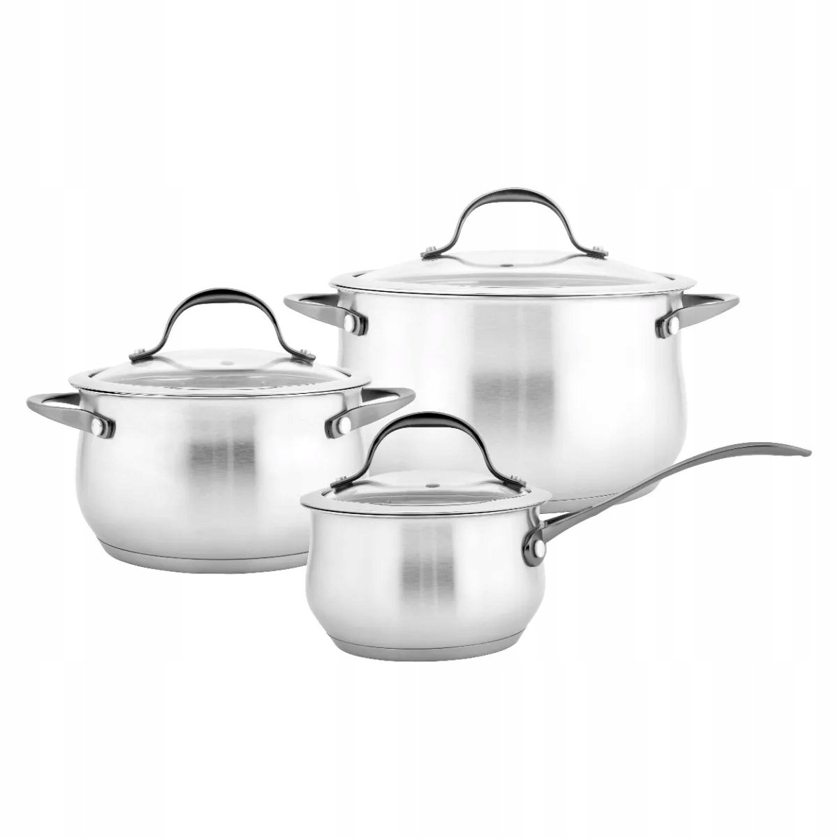 aldo 6 el.kpl. garnków nierdzewnych 14/18/22cm - Altom Design | Sklep EMPIK.COM