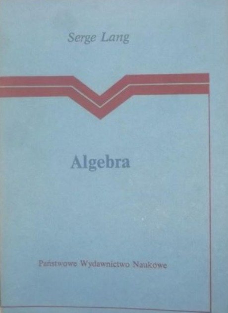 Algebra - Serge Lang | Książka w Empik