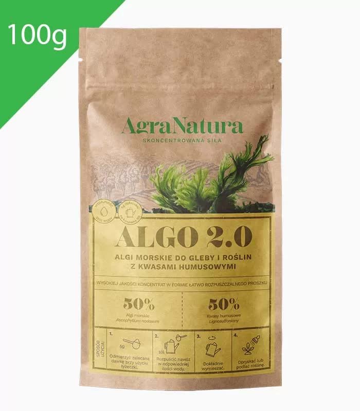 ALGO 2.0 100g algi morskie z kwasami humusowymi AGRA NATURA - AgraNatura | Sklep EMPIK.COM
