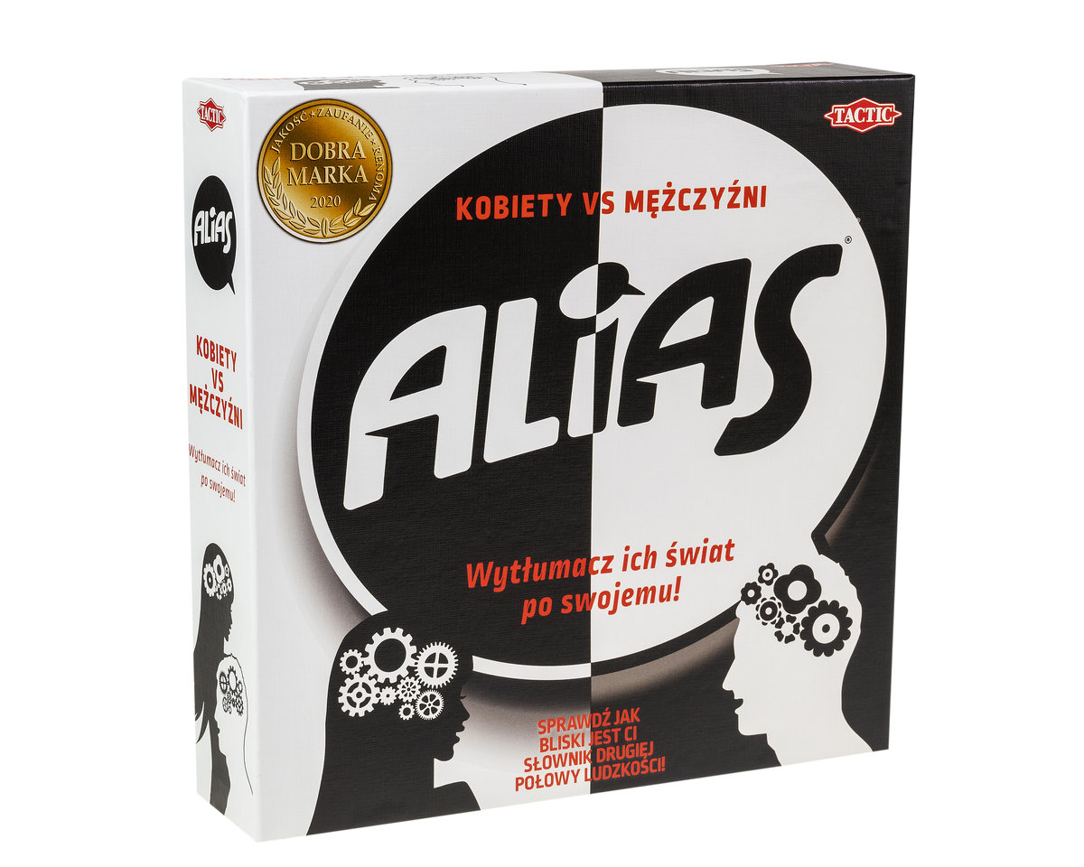 Alias: Kobiety vs. Mężczyźni, gra towarzyska, Tactic - Alias | Sklep EMPIK.COM