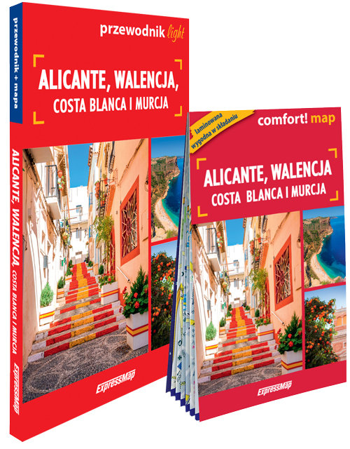 Alicante, Walencja, Costa Blanca i Murcja light: przewodnik + mapa ...