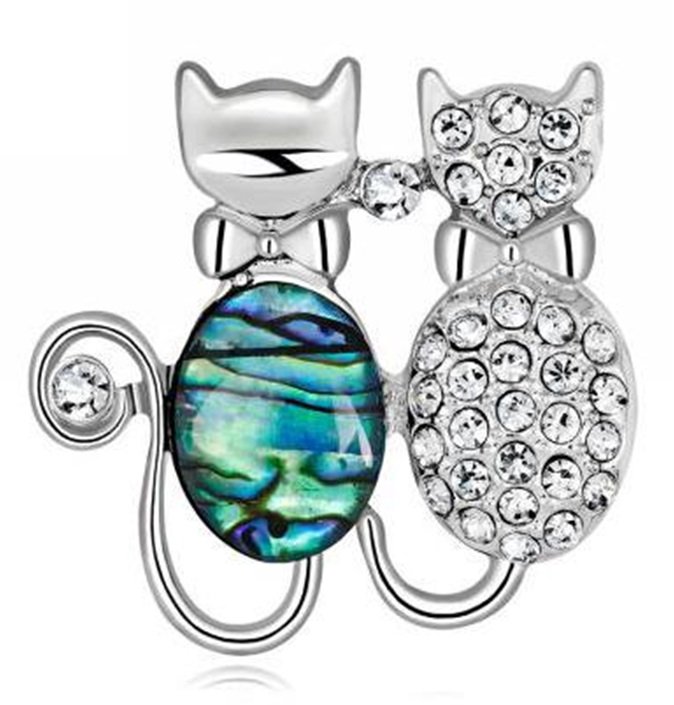 Alice Jo, BROSZKA DWA KOTY - Alice Jo | Moda Sklep EMPIK.COM