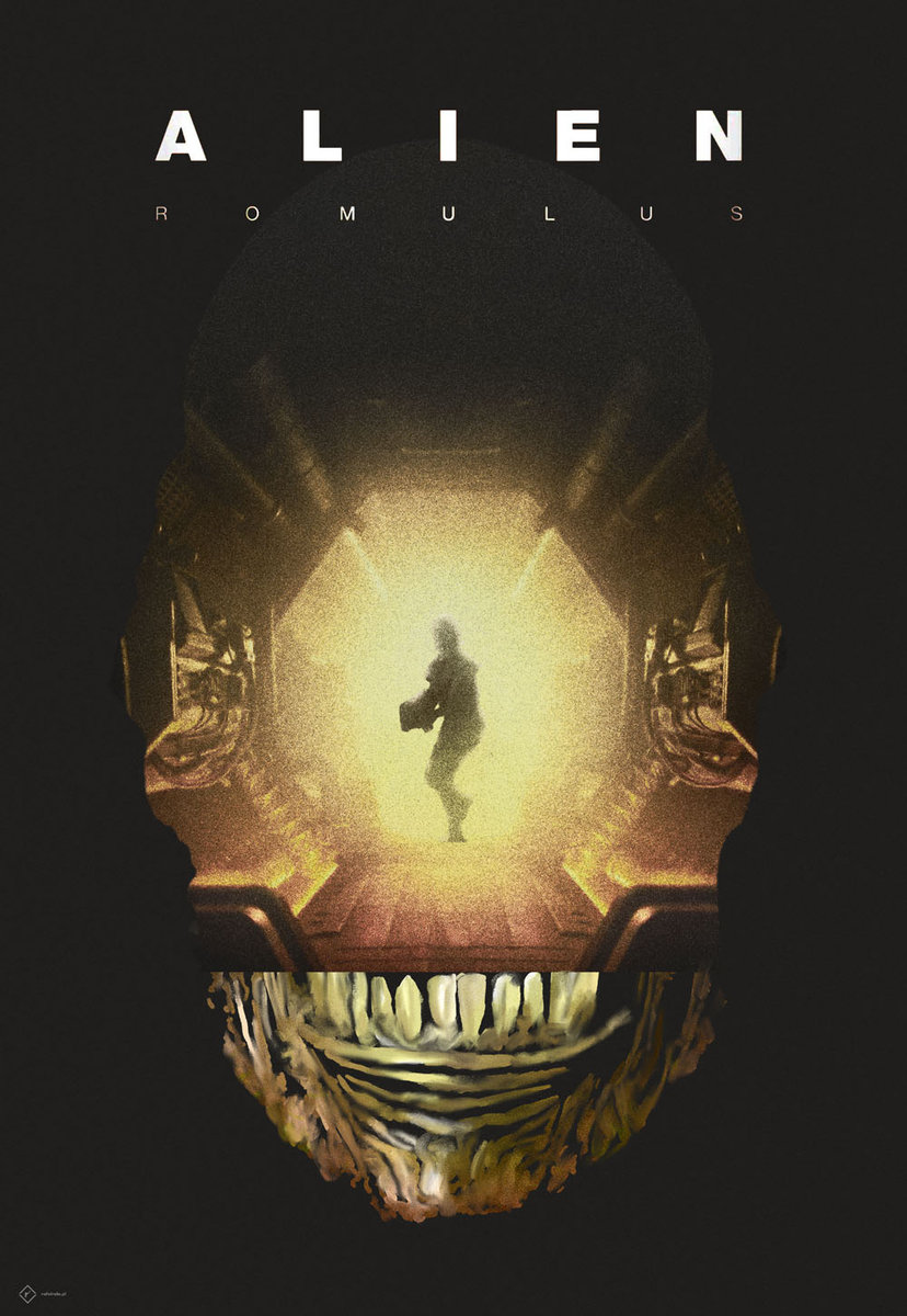 Alien Romulus - plakat premium 70x100 cm - Inna marka | Sklep EMPIK.COM