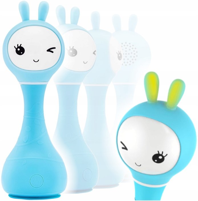 ALILO KRÓLICZEK INTERAKTYWNY SMARTY BUNNY Z MUZYKĄ R1 Grzechotka - inna ...