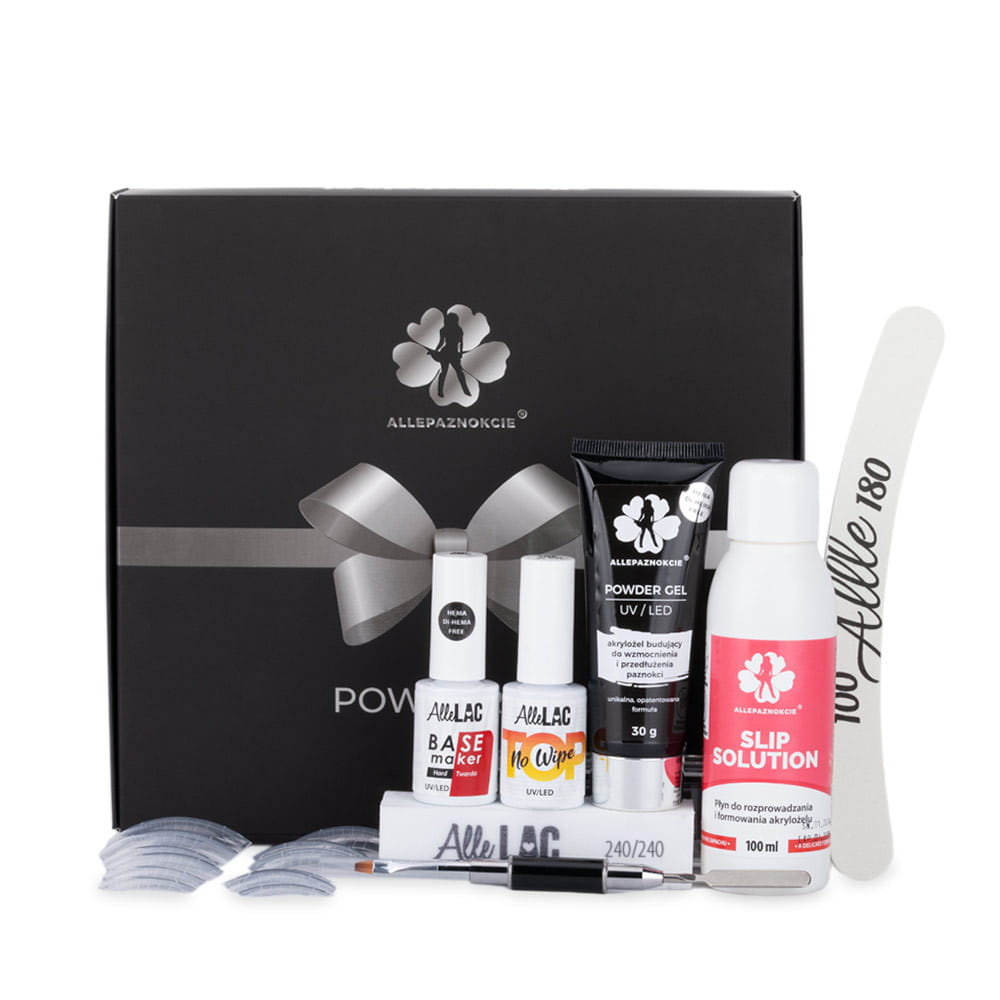AllePaznokcie, Zestaw do akrylożelu Powder Gel Box | Sklep EMPIK.COM