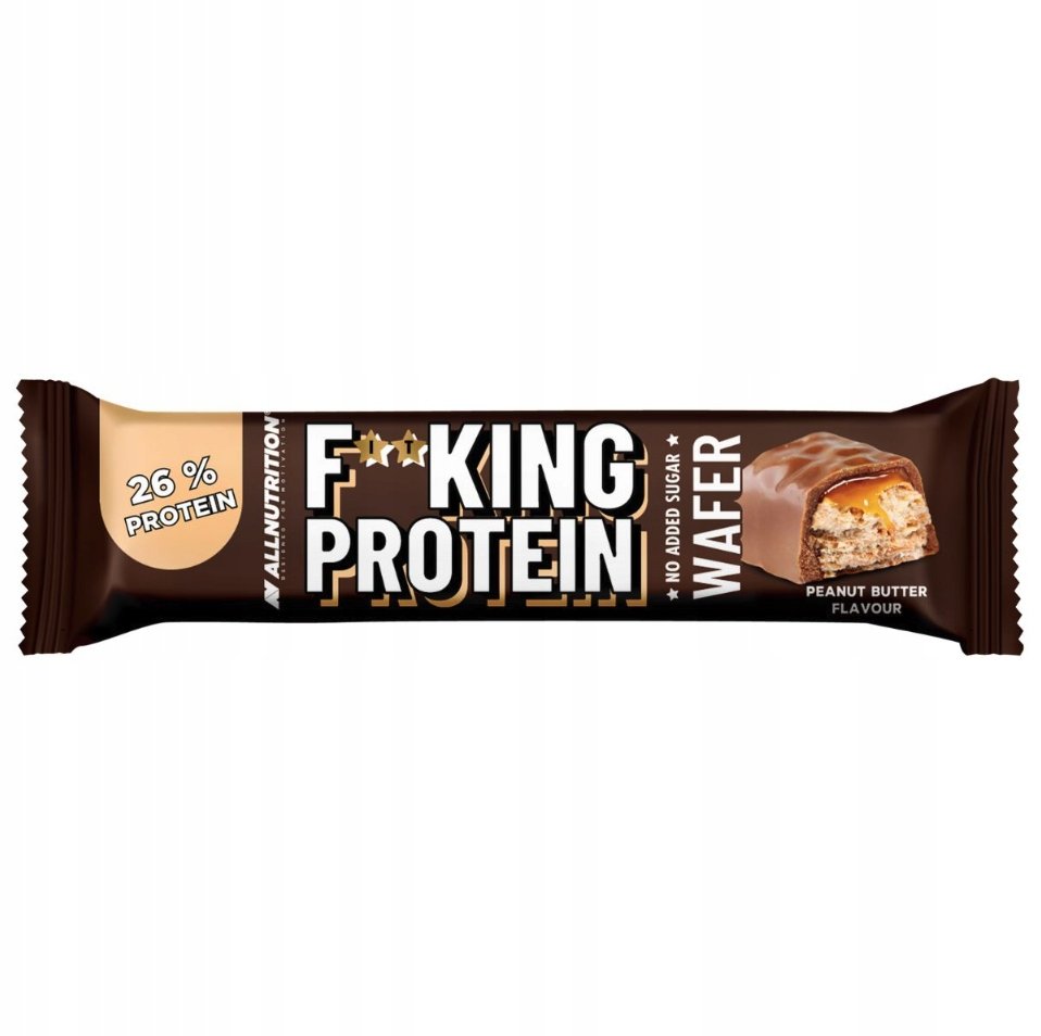 Allnutrition Fitking Protein Wafer 39G Peanut Butter Baton Białkowy ...