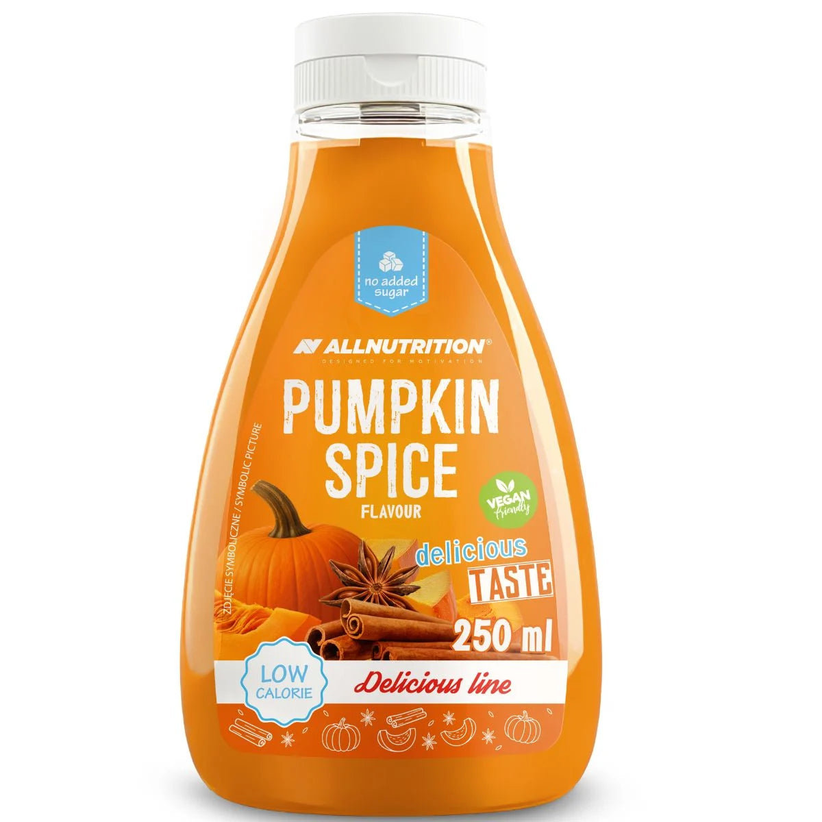 ALLNUTRITION SAUCE PUMPKIN SPICE Sos 250 ml - Allnutrition | Sport ...