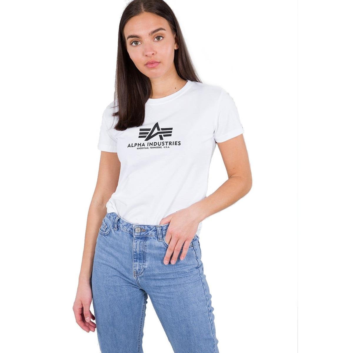 Alpha Industries, Koszulka damska, Basic 196051-09, rozmiar M - Alpha ...