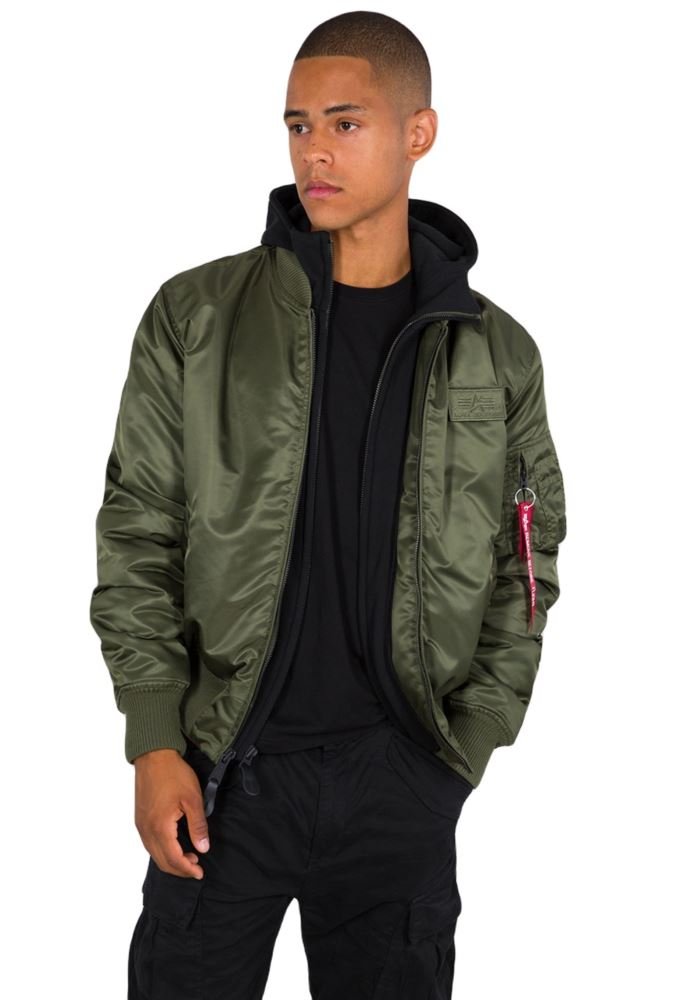 Alpha Industries MA-1 D-Tec, kurtka męska 183110-481 S - Alpha Industries | Sport Sklep EMPIK.COM