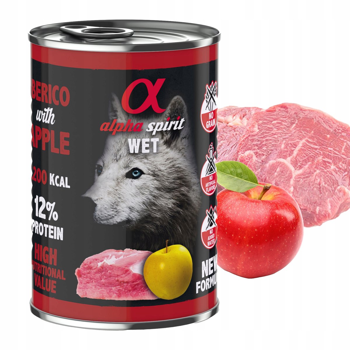 ALPHA SPIRIT Karma mokra dla psa WIEPRZOWINA 400g - Alpha spirit ...