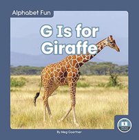 Alphabet Fun: G is for Giraffe - Meg Gaertner | Książka w Empik