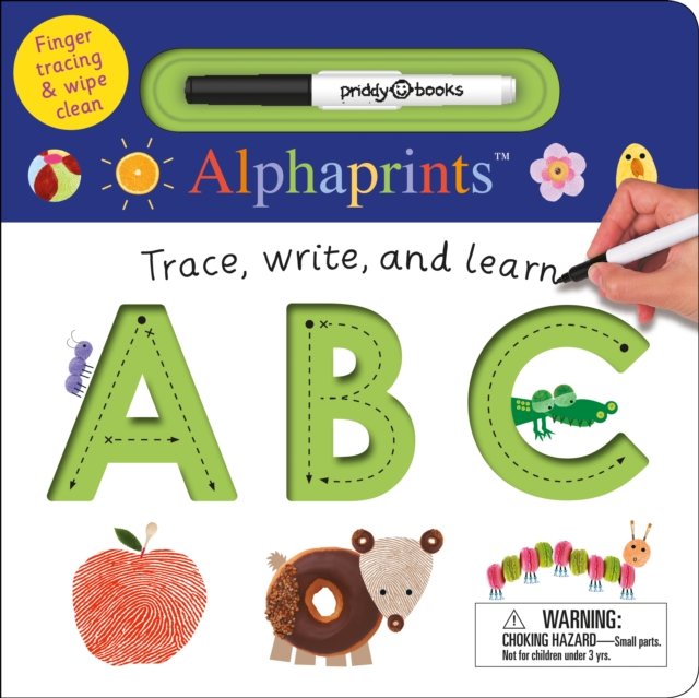 Alphaprints: Trace, Write, and Learn ABC - Priddy Roger | Książka w Empik