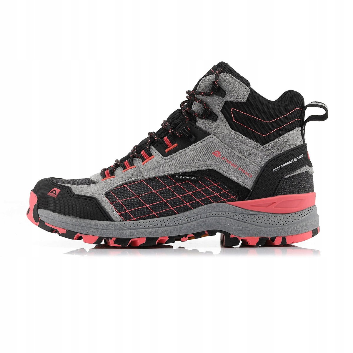 ALPINE PRO Buty trekkingowe damskie wysokie Zerne szary r.37 - ALPINE ...