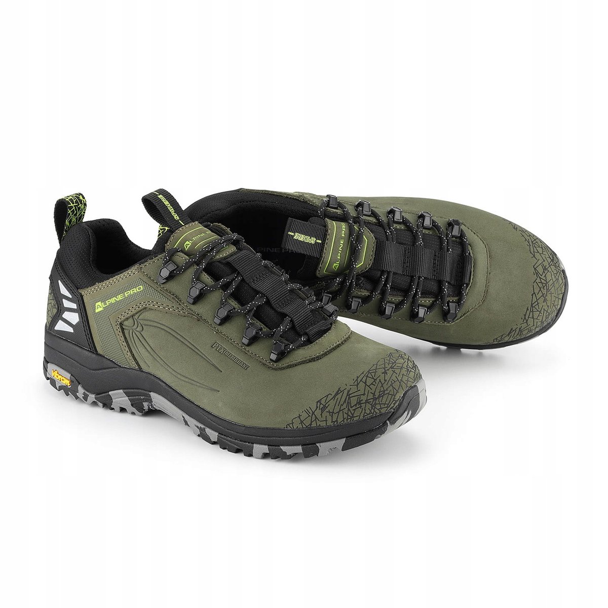 ALPINE PRO Buty trekkingowe niskie Spidere k.zielony r.41 - ALPINE PRO ...