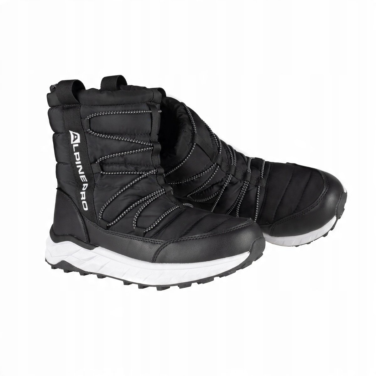 ALPINE PRO Buty zimowe ocieplane wodoodporne COFA k.czarny r.37 ...