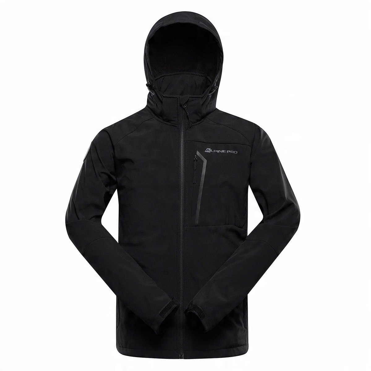 ALPINE PRO Kurtka trekkingowa męska softshell 8000 Hoor czarny r.3XL ...
