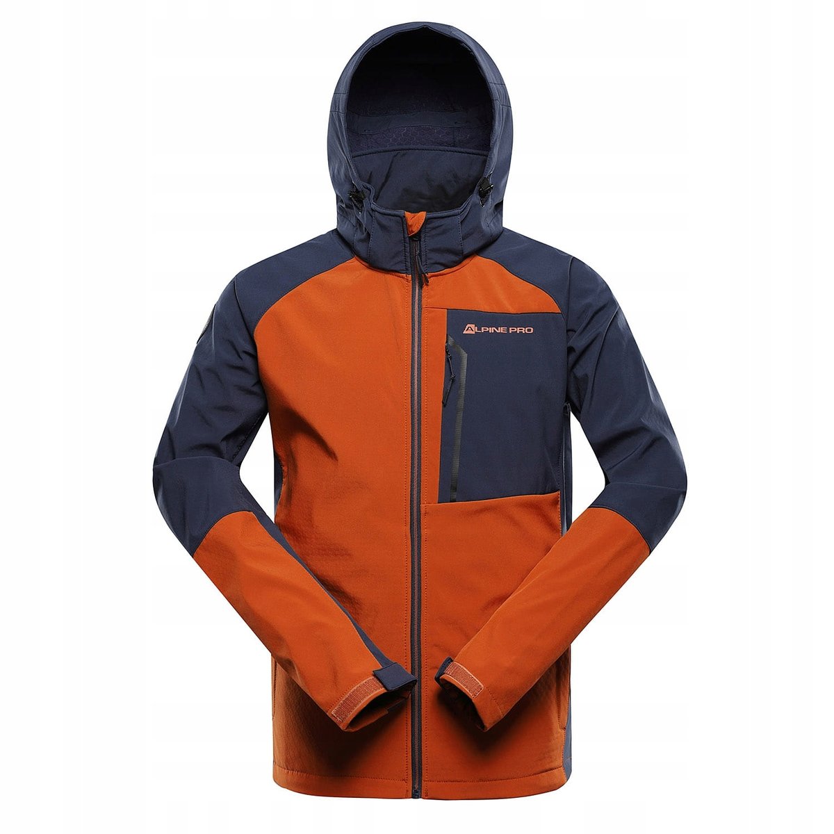 ALPINE PRO Kurtka trekkingowa męska softshell 8000 Hoor pomarańczowy r ...