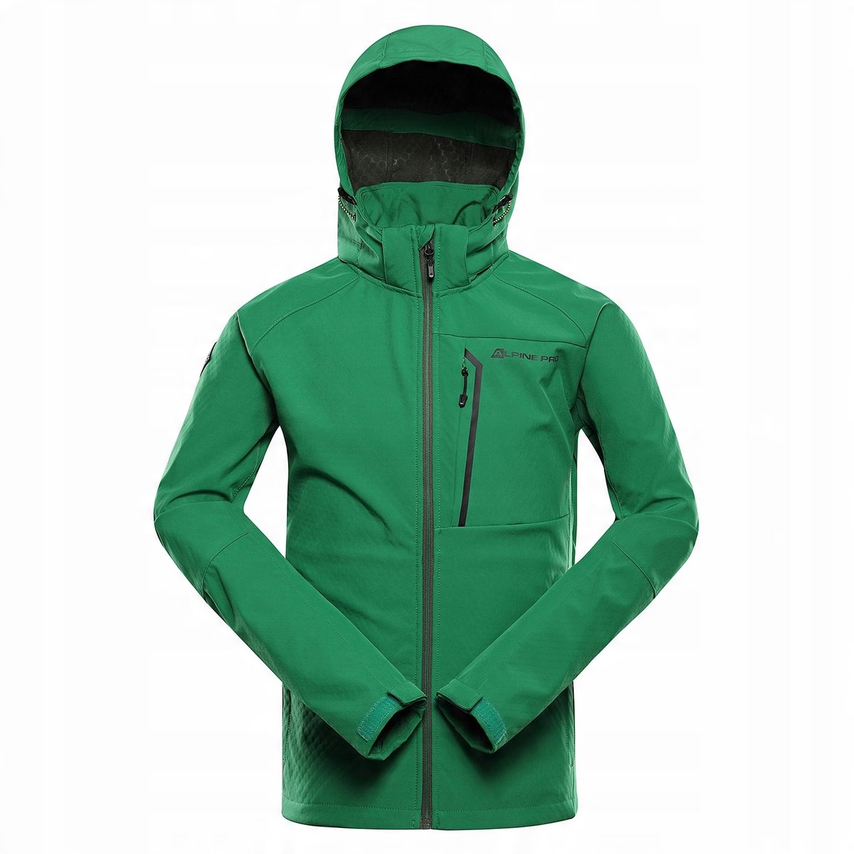 ALPINE PRO Kurtka trekkingowa męska softshell 8000 Hoor zielony r.3XL ...