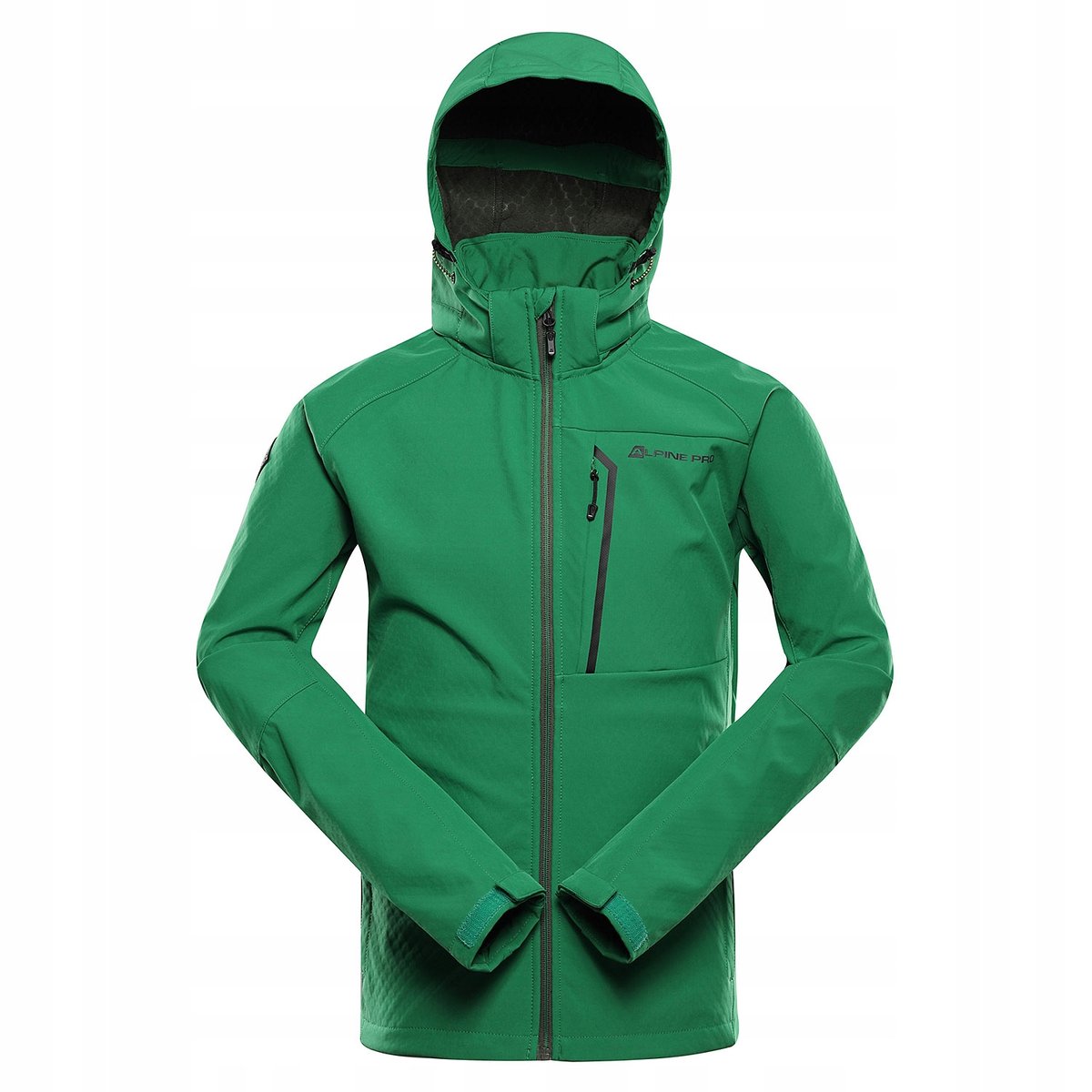 ALPINE PRO Kurtka trekkingowa męska softshell 8000 Hoor zielony r.L ...
