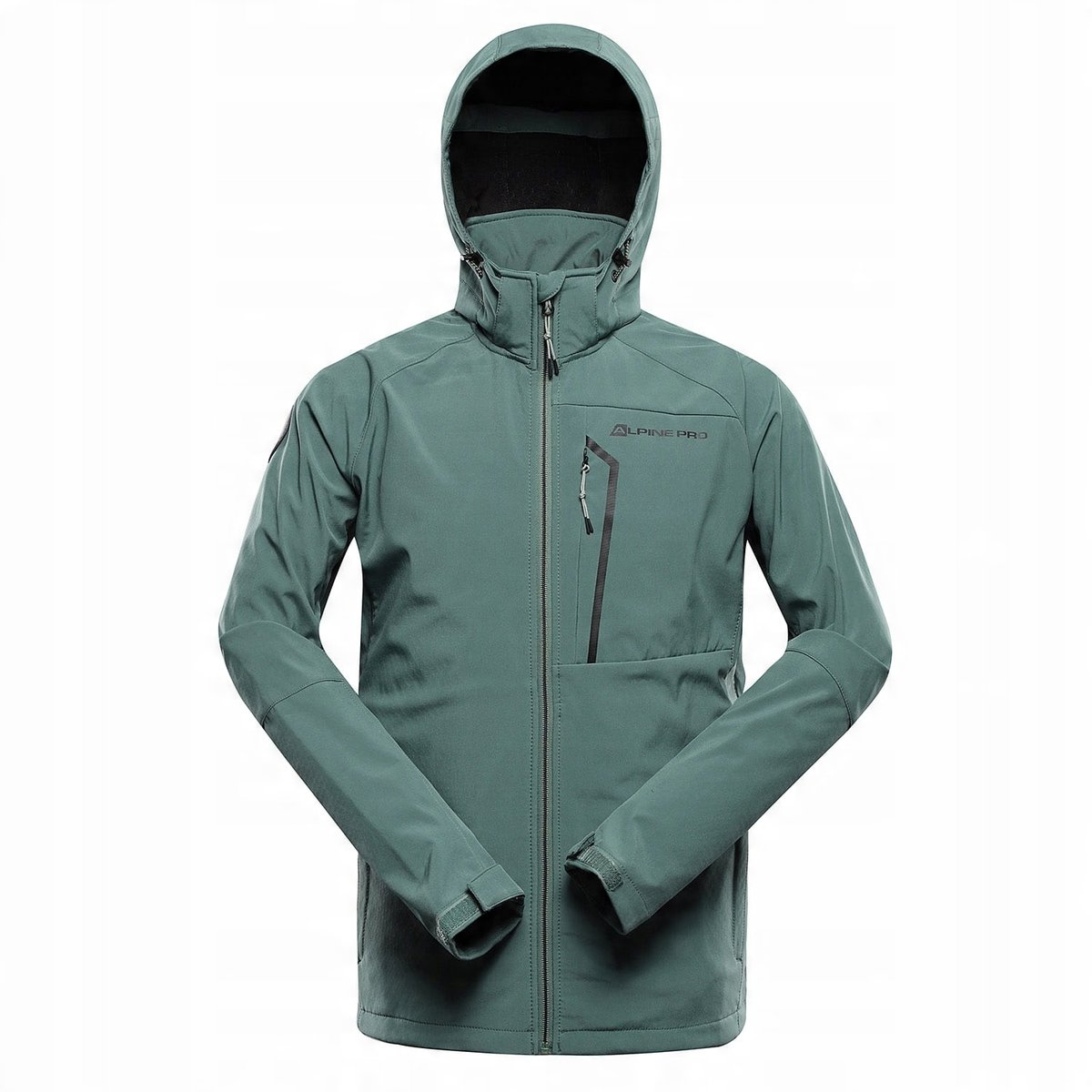ALPINE PRO Kurtka trekkingowa męska softshell 8000 Hoor zielony r.M ...