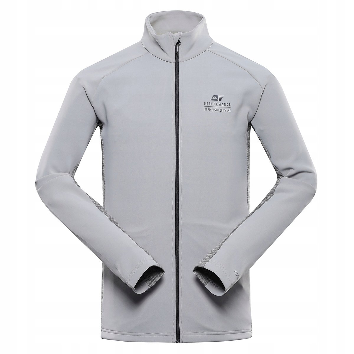 ALPINE PRO Męska bluza turystyczna szybkoschnąca Goll 2 k.szary r.XXL ...