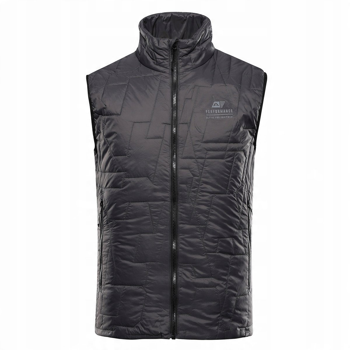 ALPINE PRO Męski ocieplany bezrękawnik Berf k.szary r.M - ALPINE PRO ...