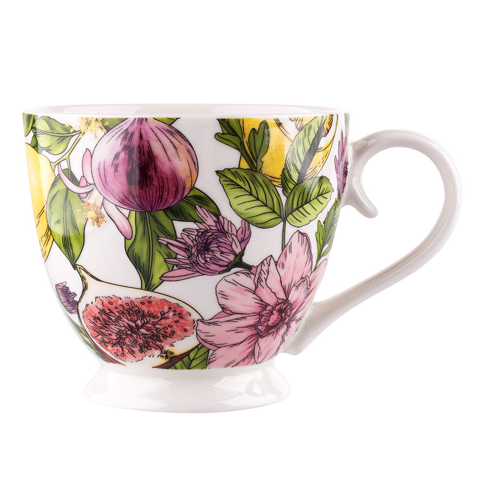 ALTOM Lemon Filiżanka Jumbo Na Stopce Nbc 350 ml Dek. I - Altom Design ...